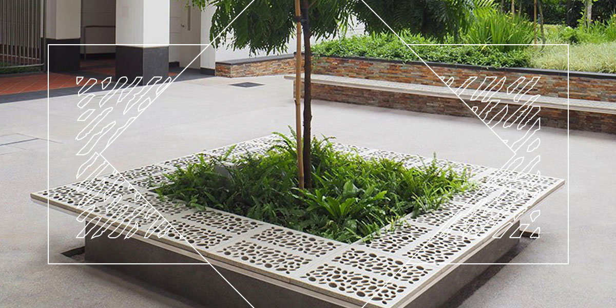 Contemporary street furniture store